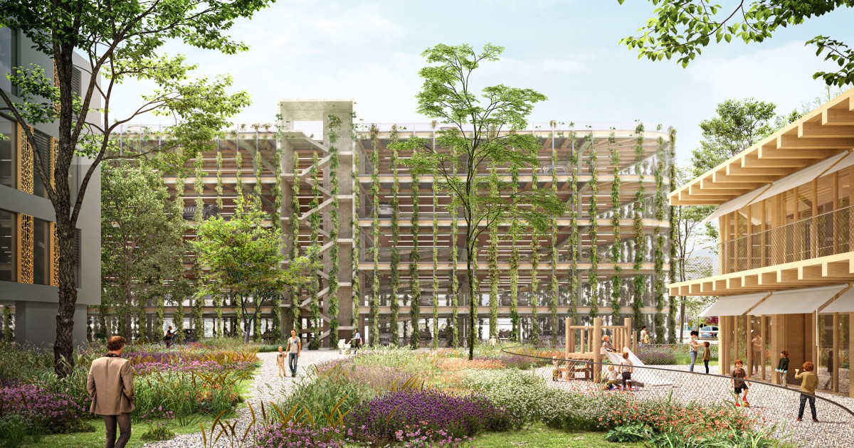 co–struct AG – Wettbewerb für das Parkhaus eHnv in Yverdon